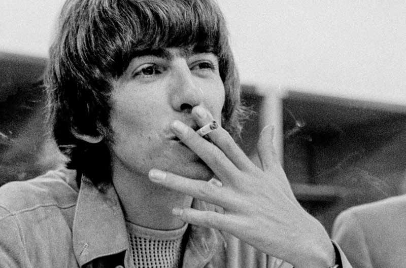 George Harrison Backstage, Candlestick Park, San Francisco, 1966