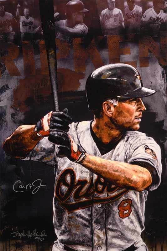 Cal Ripken Jr. - Baltimore Orioles, ’07 Hall Of Fame | San Francisco ...