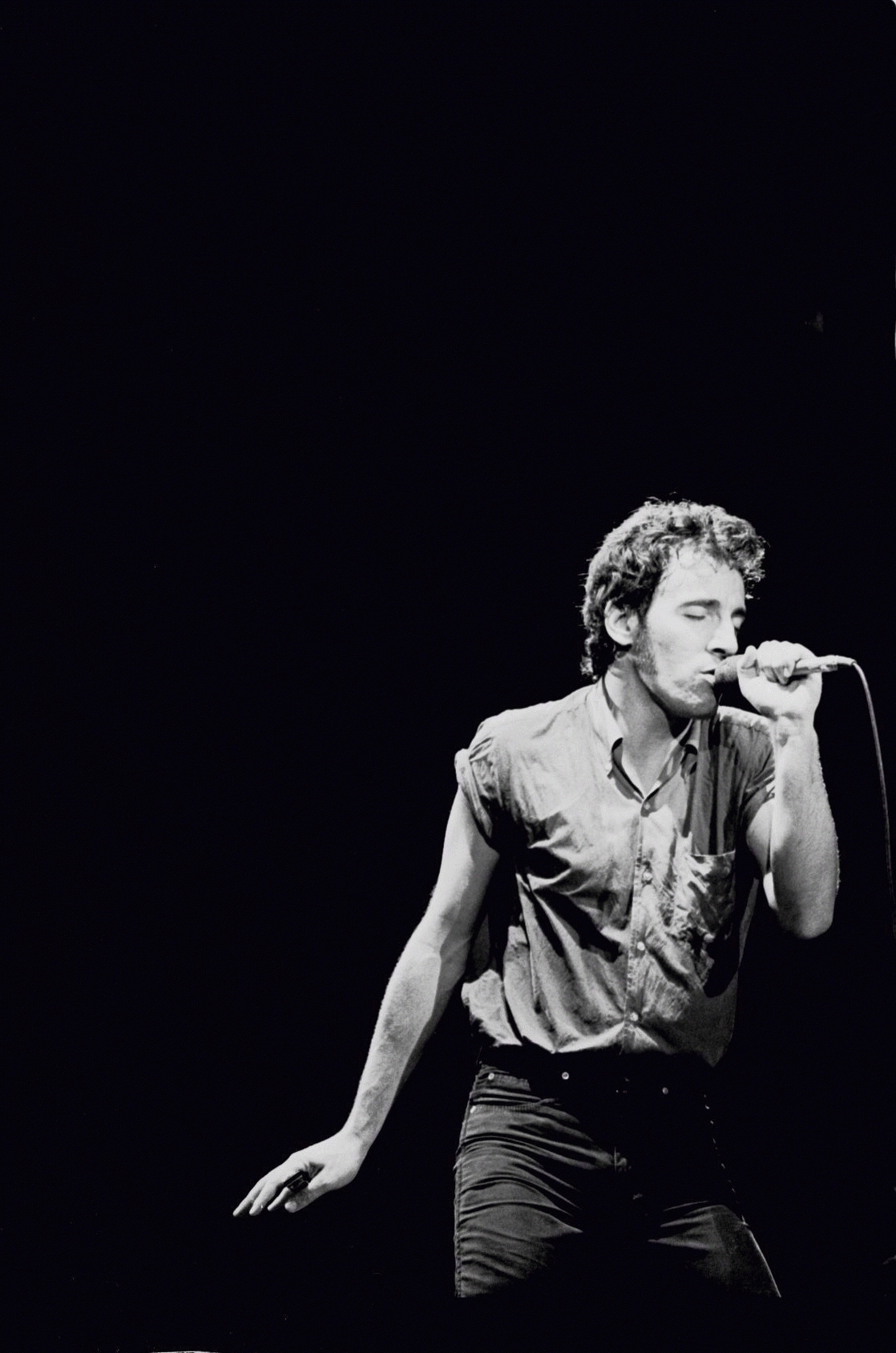 Bruce Springsteen, Oakland, 1981 (258-10) | San Francisco Art Exchange