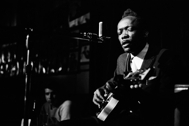 John Lee Hooker Onstage, New York City, 1962 | San Francisco Art Exchange