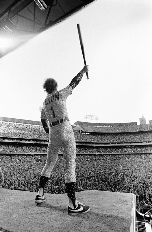 Elton John Baseball Salute, Dodger Stadium, 1975 | San Francisco Art ...