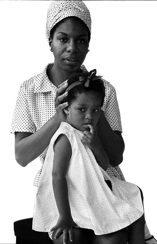 Nina Simone and her Daughter, London, 1965 | San Francisco Art Exchange