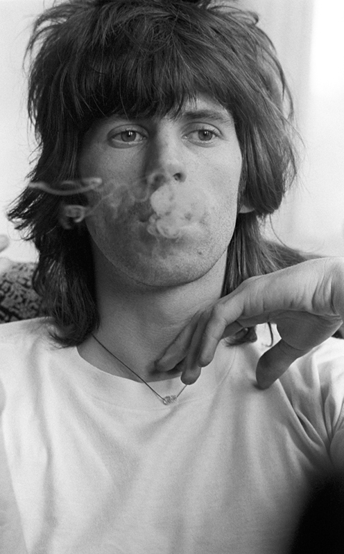 Keith Richards, Blowing Smoke, 1968 | San Francisco Art Exchange