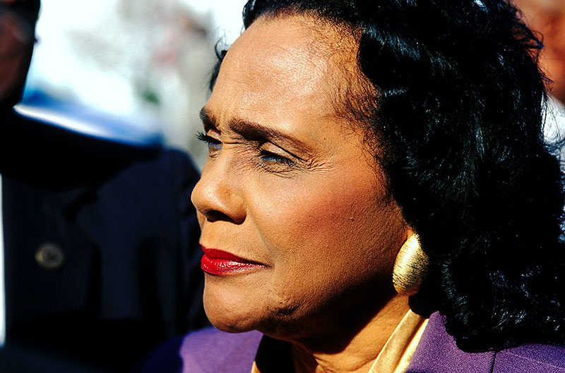 Coretta Scott King Marching, Grant Park, Chicago, 1966 | San Francisco ...