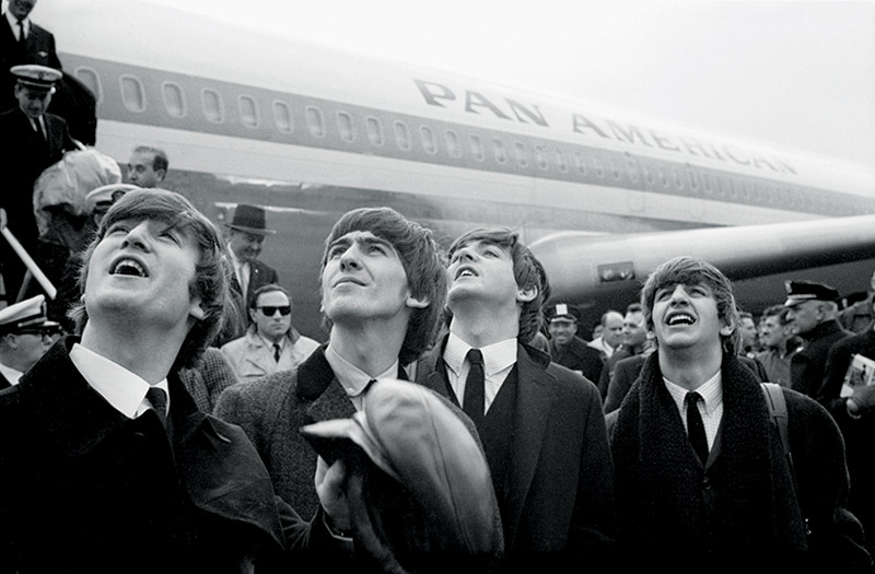 The Beatles' Arrival at JFK, NY, 1964 (Close Up) | San Francisco Art ...