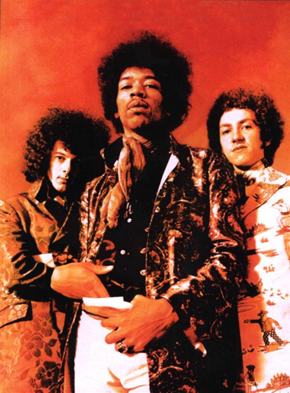 Jimi Hendrix, The Jimi Hendrix Experience Group Portrait, London, 1967 ...