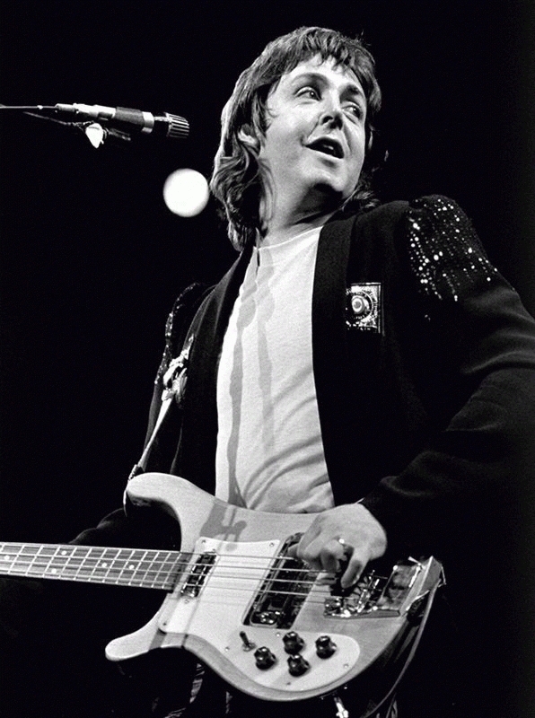 Paul McCartney Performing, Boston Garden, 1976 | San Francisco Art Exchange