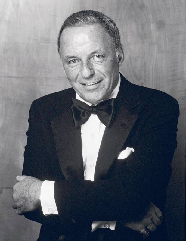 Frank Sinatra Portrait Arms Crossed, London, 1989