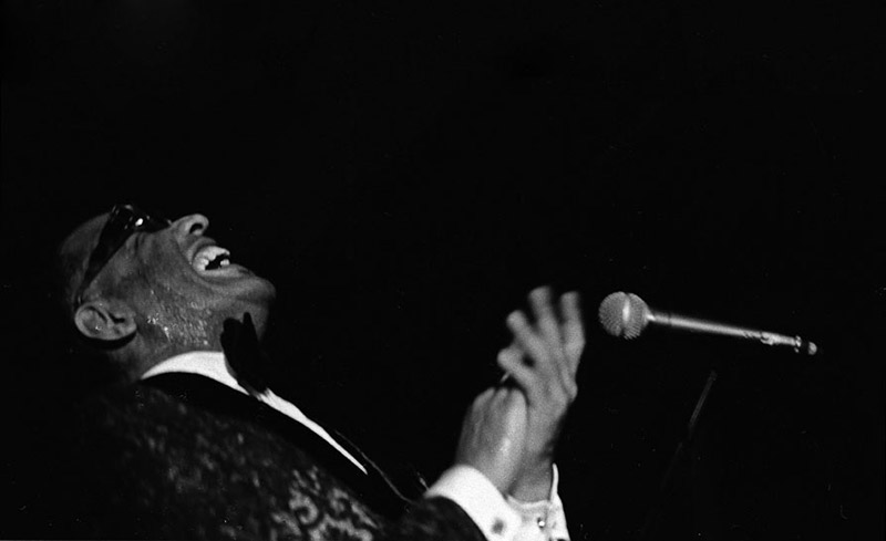 Ray Charles, Laughing, San Francisco, 1971 | San Francisco Art Exchange