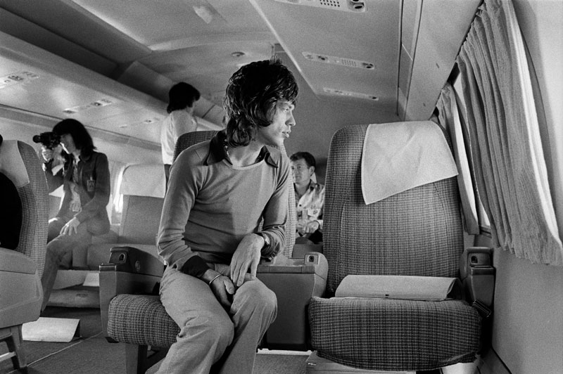 Mick Jagger, Airplane, 1972 | San Francisco Art Exchange