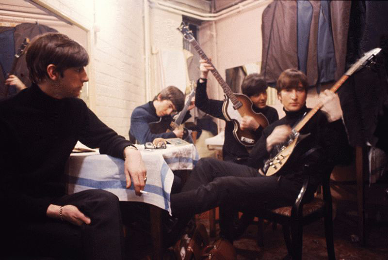 The Beatles Backstage at the Cavern - John Looking, Liverpool, 1963