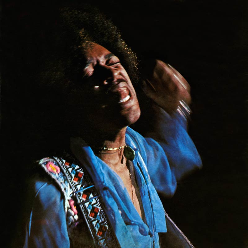 Jimi Hendrix, Hendrix in the West Album Cover, Winterland Ballroom, SF ...