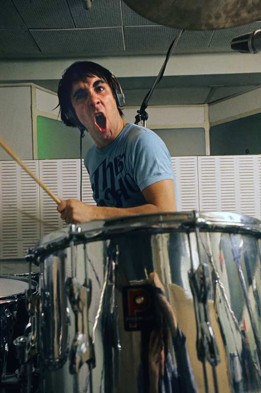Keith Moon In Studio (Tommy), IBC Studios, London, 1968 | San Francisco Art Exchange