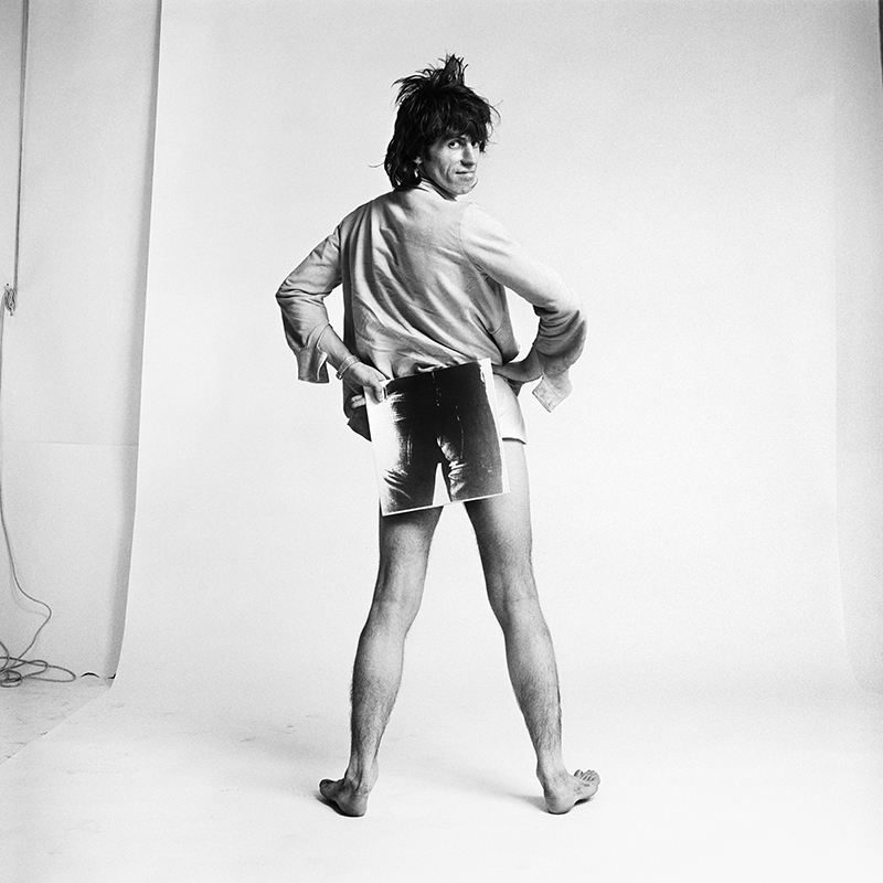 Keith Richards, Sticky Fingers Promo Shoot, London, 1971 (Back) | San ...