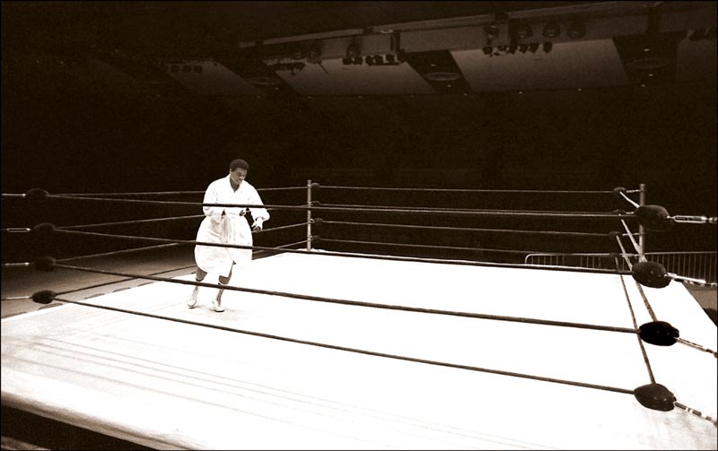 Muhammad Ali, Shadowboxing, 1977 | San Francisco Art Exchange