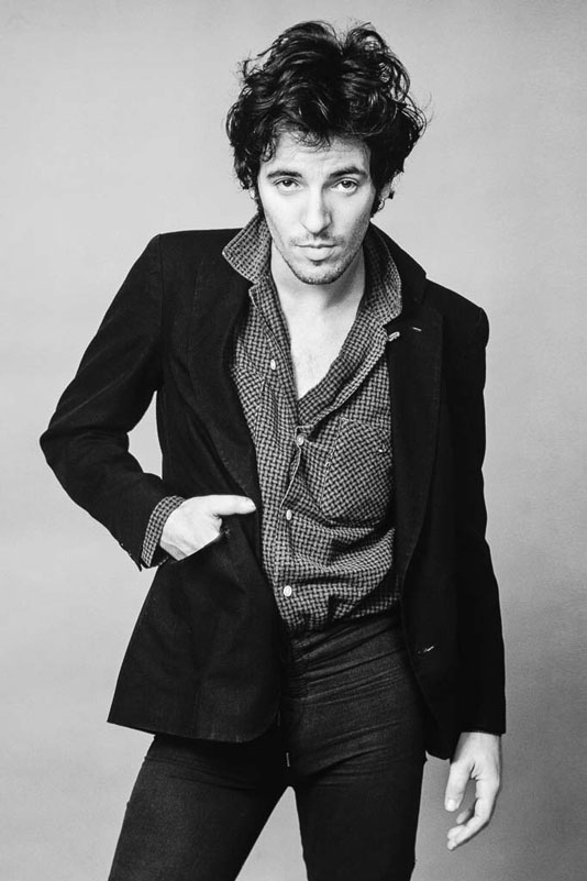 Bruce Springsteen Portrait in Studio, 1977 | San Francisco Art Exchange