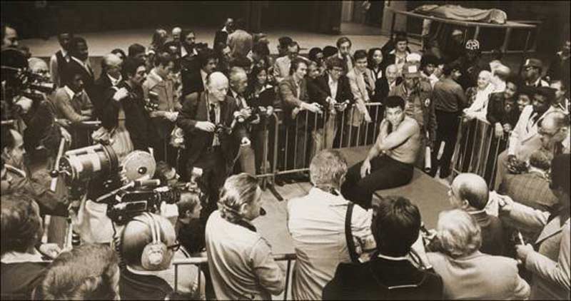 Muhammad Ali Weigh-In, Madison Square Garden, NYC, 1978
