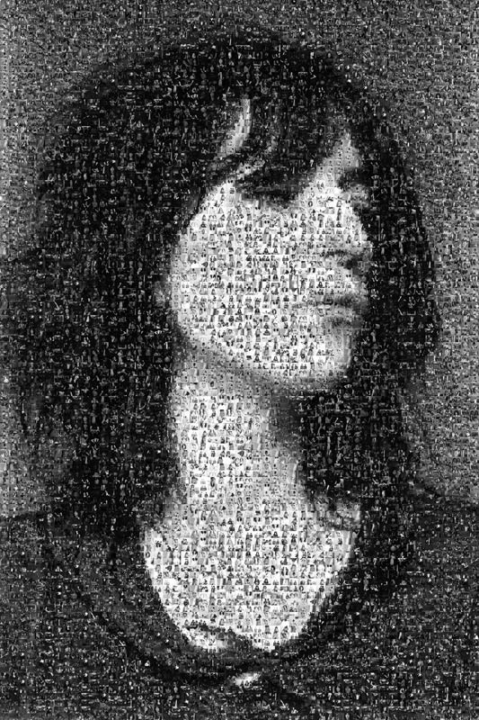 Patti Smith Portrait, 1975-1979, Mosaic | San Francisco Art Exchange
